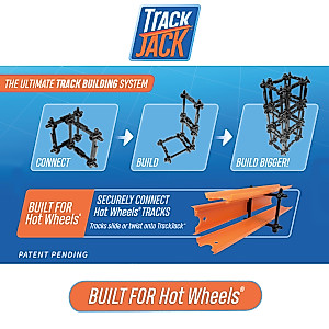 TrackJack— Ultimate Track Building System for Hot Wheels, Model Trains, and Marble Runs