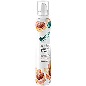 Batiste Waterless Cleansing Foam Cleanse and Strengthen with Almond Oil, 3.60 OZ
