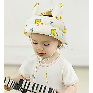 Bellady Infant,Toddler & Baby Child Helmet Cushion Bonnet, Horns_Crown