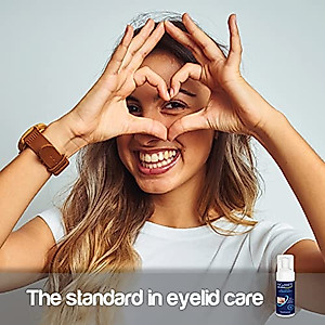 OCuSOFT Lid Scrub Original Foaming Eyelid Cleanser - Mild Instant Foaming Eyelid & Eyelash Cleanser - Daily Eyelid Wash to Remove Oil, Dust, Pollen & Eye Makeup - 7.25 fl oz