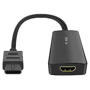 Do Not Apply Portable Adapter N64 to HDMI-Compatible Adapter Provide Signal Processing Flexible Gaming Experience