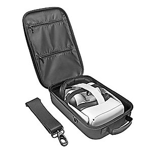 KXL Hard Carrying Cover Protective Pouch Box Case Bag for -Oculus Quest 2 VR Glass