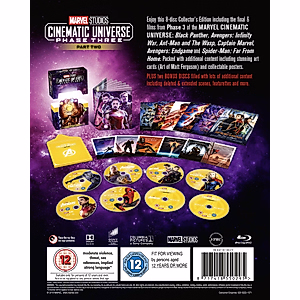 Marvel Studios Cinematic Universe: Phase Three - Part Two [Blu-ray] [2019] [Region Free]