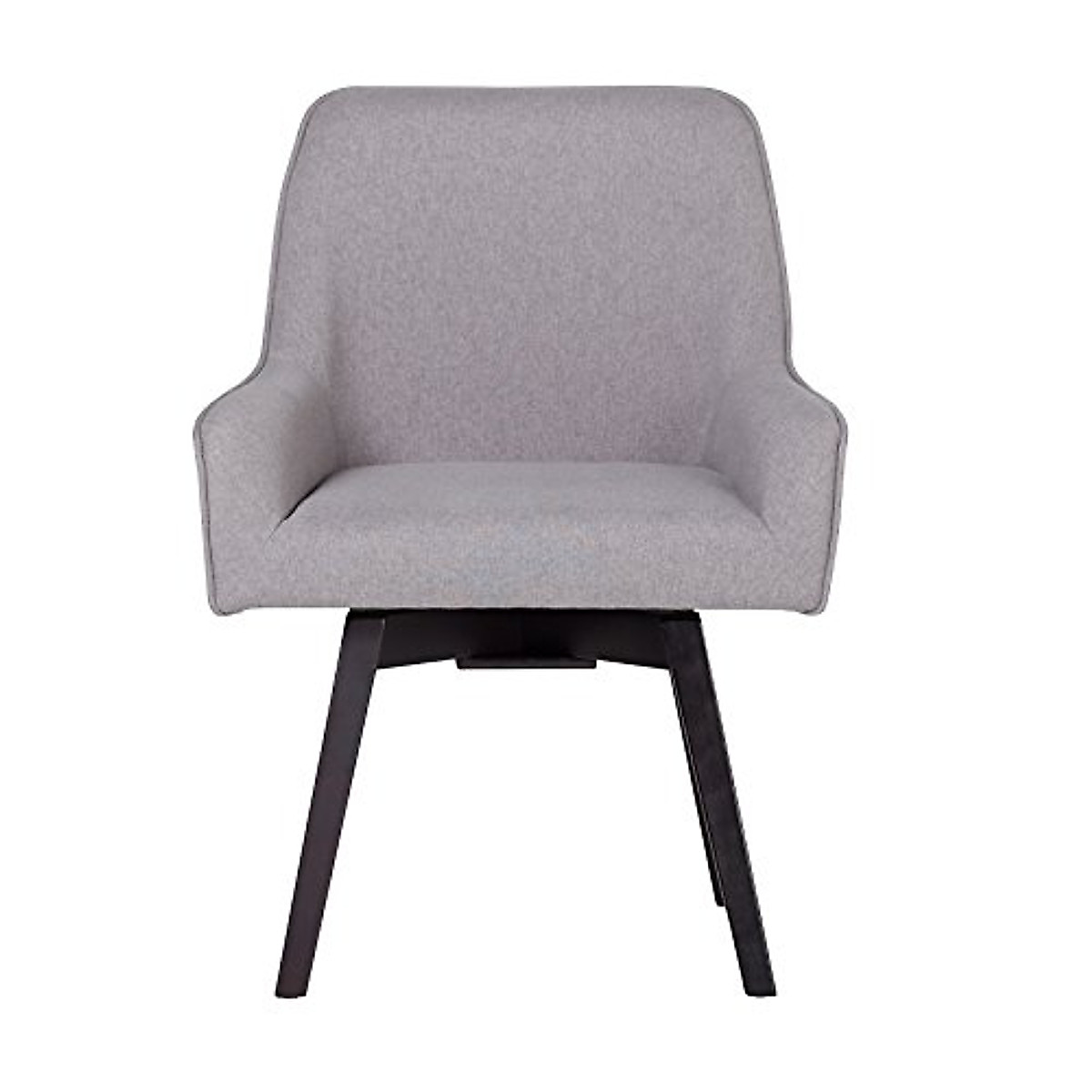 Studio Designs Home, Heather Gray Studio Designs 70147 Spire Swivel Task Chair, 25.5" W x 24" D x 35.5" H