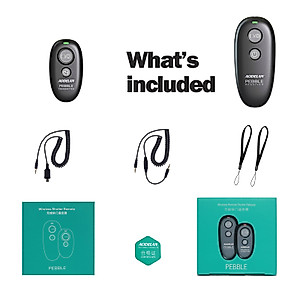 AODELAN Wireless Shutter Release for Olympus OM-D E-M10 Mark II, Pen E-PL8, Pen-F and for Panasonic Lumix DMC-G7, G85, GH4, Replaces RM-UC1 and DMW-RSL1