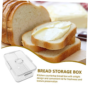 MAGICLULU Refrigerator Organizer Bins Airtight Bread Storage Fruit Vegetable Storage Containers Timer Function
