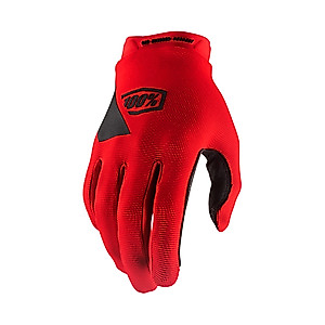100% RIDECAMP Youth Motocross & Mountain Biking Gloves - Lightweight MTB & Dirt Bike Riding Protective Gear