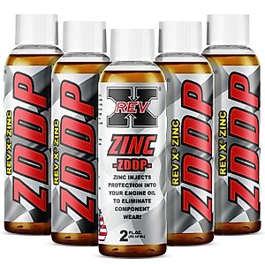 REV X ZDDP Oil Additive - Zinc & Phosphorus (5 Pack)