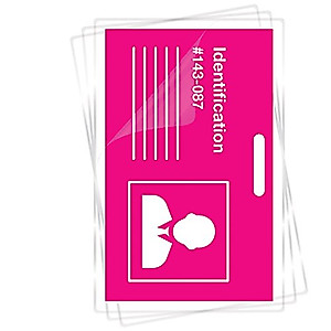 Fellowes, Hot Laminating Pouches, 10 Mil, ID Card, 100 per Pack (52051)