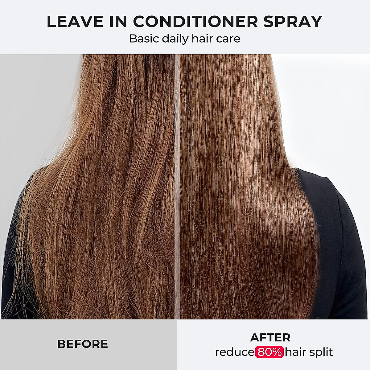 TYMO Heat Protectant Spray for Hair with Argan Oil for Styling Tools, Heat Protection Spray to Smooth & Hydrate, Natural Clean Formulation, Multi-benefit Treatment, Lightweight for All Hair Types