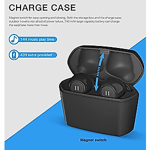 Spracht Zum Truly Wireless Bluetooth 5 Stereo Earbuds, Black (Zum-BT-TWS-2)