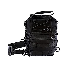 DDT Death Dealer Tactical Night Stalker Small Sling EDC Bag, Color Black