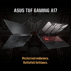 ASUS TUF A17 17.3" 144Hz FHD Gaming Laptop, AMD Ryzen 7 6800H, 64GB DDR5 RAM, 2TB PCIe SSD, RGB Backlit Keyboard, NVIDIA GeForce RTX 3060, 720p HD Camera, Win 11 Pro, Gray, 32GB USB Card