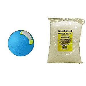 Play and Freeze, Ice Cream Ball- Ice Cream Maker, (77349) & Pro-Cure Rock Salt Bulk in Poly Bag 4 Lb