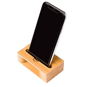 C-SLIDE Mini Wooden Bluetooth Speaker & Wooden Cellphone Amplifier Stand