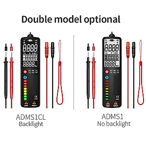 Digital Multimeter Dual Mode LCD Non Contact Voltage Detector 2000 Digits AC/DC 400V Auto Range Voltage Resistance Frequency Tester Electrical Tester Meter