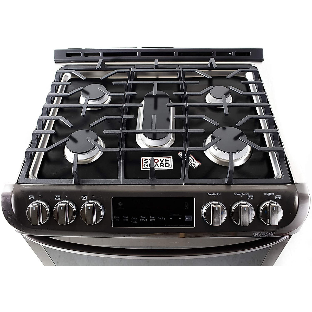 StoveGuard USA-Made, Custom Designed & Precision Cut Stove Cover for Gas Stove Top, Lite LG Gas Range Stove Top Cover, Model# LSG4513ST