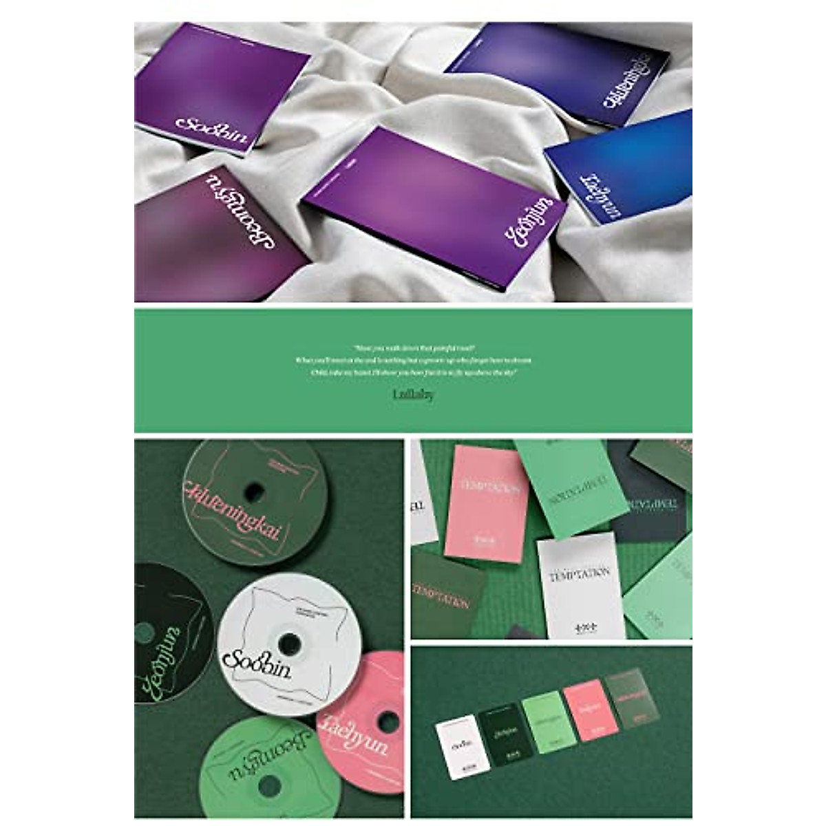 TOMORROW X TOGETHER TXT - THE NAME CHAPTER : TEMPTATION [Lullaby ver.] Album (Random ver.)