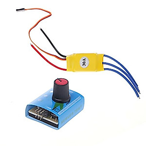 Davitu Motor Controller - OOTDTY DC 12V 30A High-Power Brushless Motor Speed Controller DC 3-phase Regulator PWM