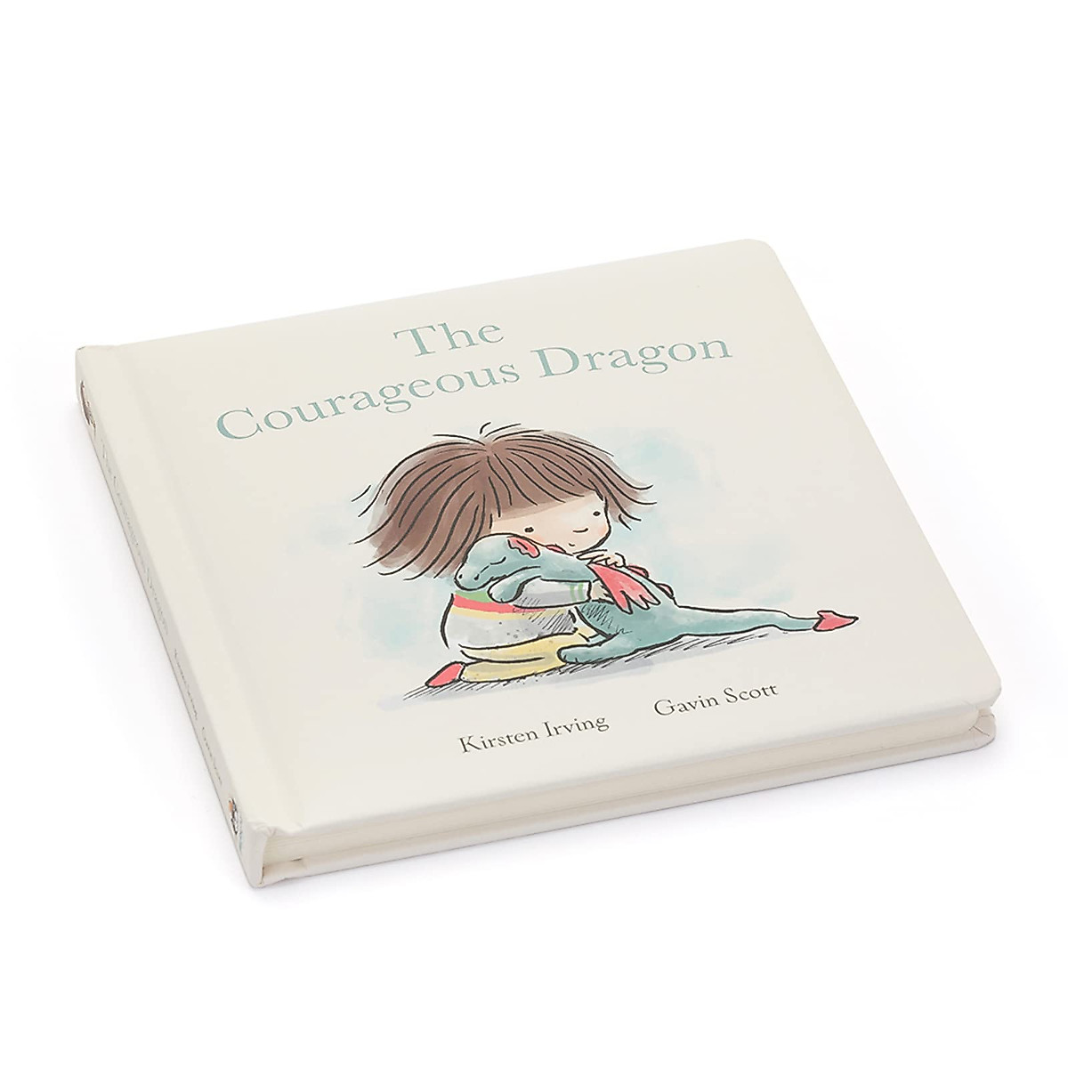 Jellycat The Courageous Dragon: A Baby Board Book Children's Book | Baby Gift