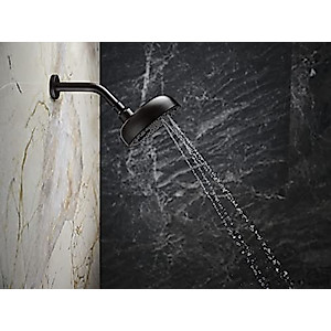 KOHLER 26290-BL Statement Multifunction 2.5 gpm Showerhead, Matte Black