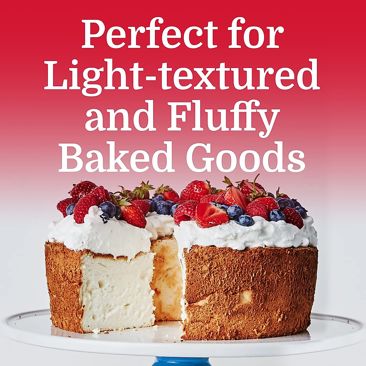 White Lily Non-GMO Aluminum-Free Unbleached Self Rising Flour 5 lb Bag (Pack of 2) By The Cup Swivel Spoons