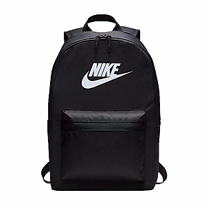 NIKE Heritage Backpack 2.0, Black/Black/White, Misc