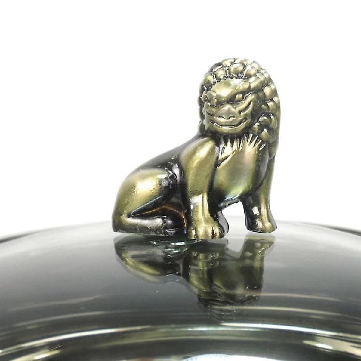 HONHPD Commercial Round Chafing Dish, 4 Pack Stainless Steel Chafers and Buffet Warmers Sets with Pans and Fuel Holders, for Wedding, Parties, Banquet, Catering Events, Bronze(26CM/10.24INCH)