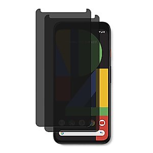 AISELAN Privacy Screen Protector for Google Pixel 4 - [2 Pcs] [Case Friendly] [Anti-Glare] [Anti-Spy] Screen Protector Tempered Glass for Google Pixel 4