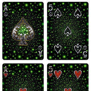 Bicycle Fireflies Playing Cards