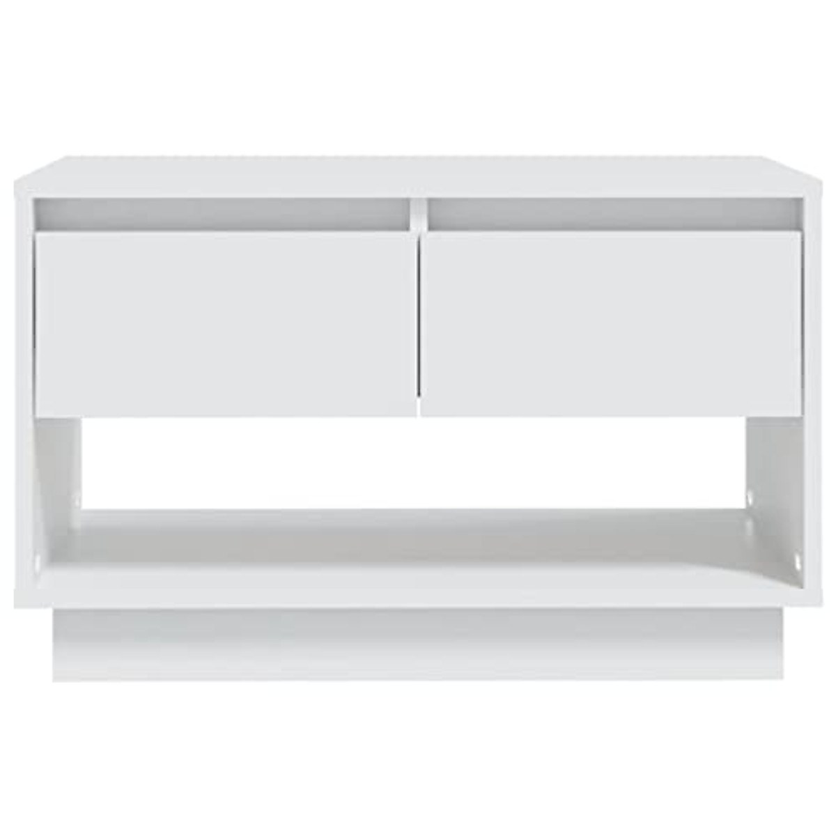 GaRcan TV Cabinet Home Living Room Furniture Stereo HiFi Drawer Cabinet TV Stand Unit Entertainment Centre Grey Sonoma Engineered Wood (White)