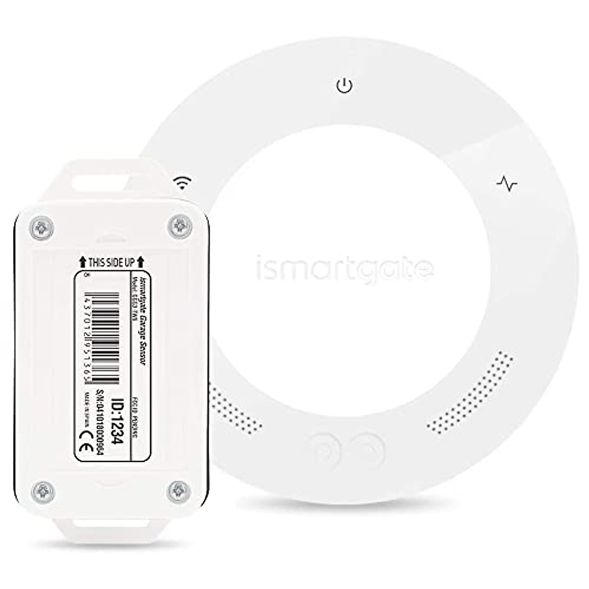 ismartgate LITE Smart Garage Door Opener Remote, APP Control, Compatible with Apple Homekit, Amazon Alexa, Google Assistant, IFTTT, Compatible with All Garage doors. Wireless sensor included.
