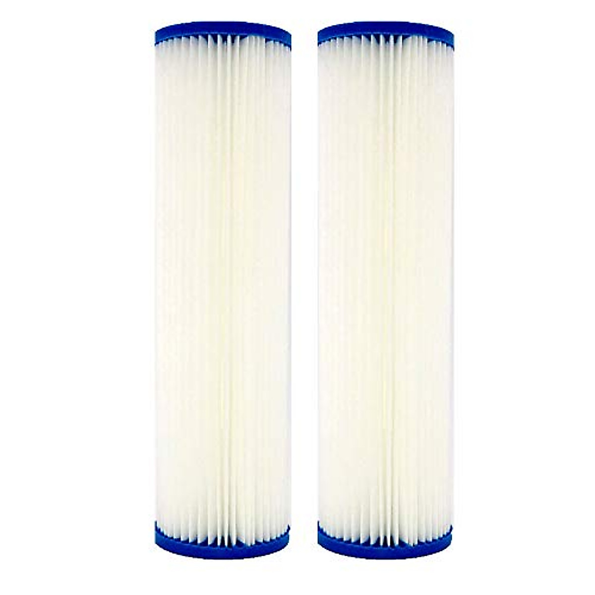 Pack of 2 Watts (WPC20-975) 9.75"X2.75" 20 Micron Pleated Sediment Filters
