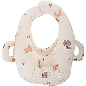 ibasenice Nursing Pillow Breast Feeding Pillows Baby Self Feeding Cushion Portable Bottle Holder Cushion Bottle Holder Pillow for Newborn B
