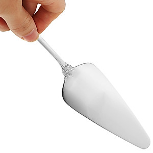 Kichvoe Pie Server Spatula: Stainless Steel Cake Cutter Vintage Dessert Slicer For Celebration Party Wedding Home