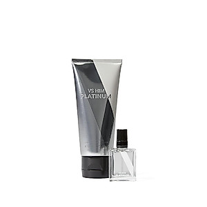 Victoria's Secret Platinum Mini Fragrance Duo Gift Set: Mini Cologne & Travel Lotion