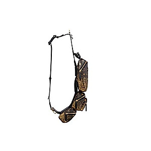 MCM Women's Black Gold Gradien Visetos Trey 4-in-1 Sling Belt Bag MUL9ARN11DG001