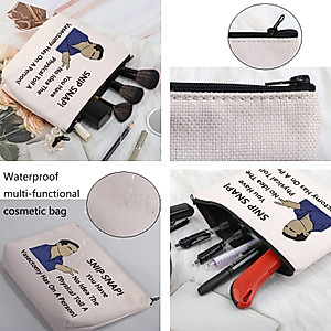 VAMSII funny vasectomy Makeup Bag You Have No Idea The Physical Toll A Vasectomy Has On A Person(Snip Snap)