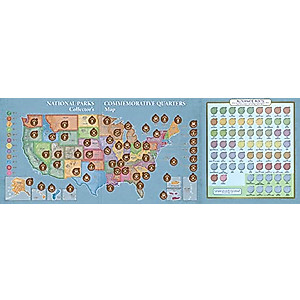 Quarters Collector's Maps Value Pack (Set of 2)