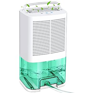 MADETEC Dehumidifiers for Home 8000 Cubic Feet 800 Sq.ft, Portable Dehumidifier with Drain Hose and 68oz (2000ML) Water Tank, Ideal for Basements Bedroom Bathroom Closet Kitchen RV