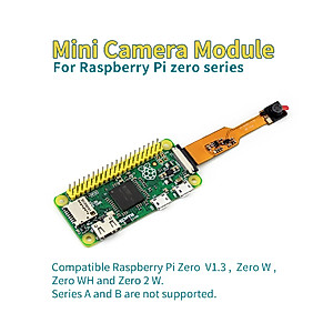 Sinkr Camera for Zero ,1080p Sensor OV5647 Mini Camera Module with 6 Inch 15 Pin Ribbon Cable Compatible with Raspberry Pi Zero