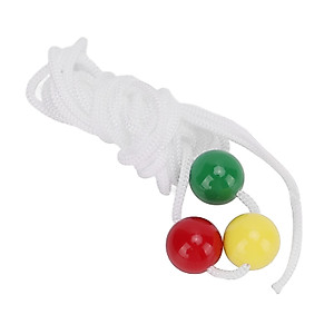 Brock String, Vision Convergence Training Ball, Front Sight Focus String Vision Sight Focusing Vision Training Tool, for Focus Training Vision Improve(Type B bright)