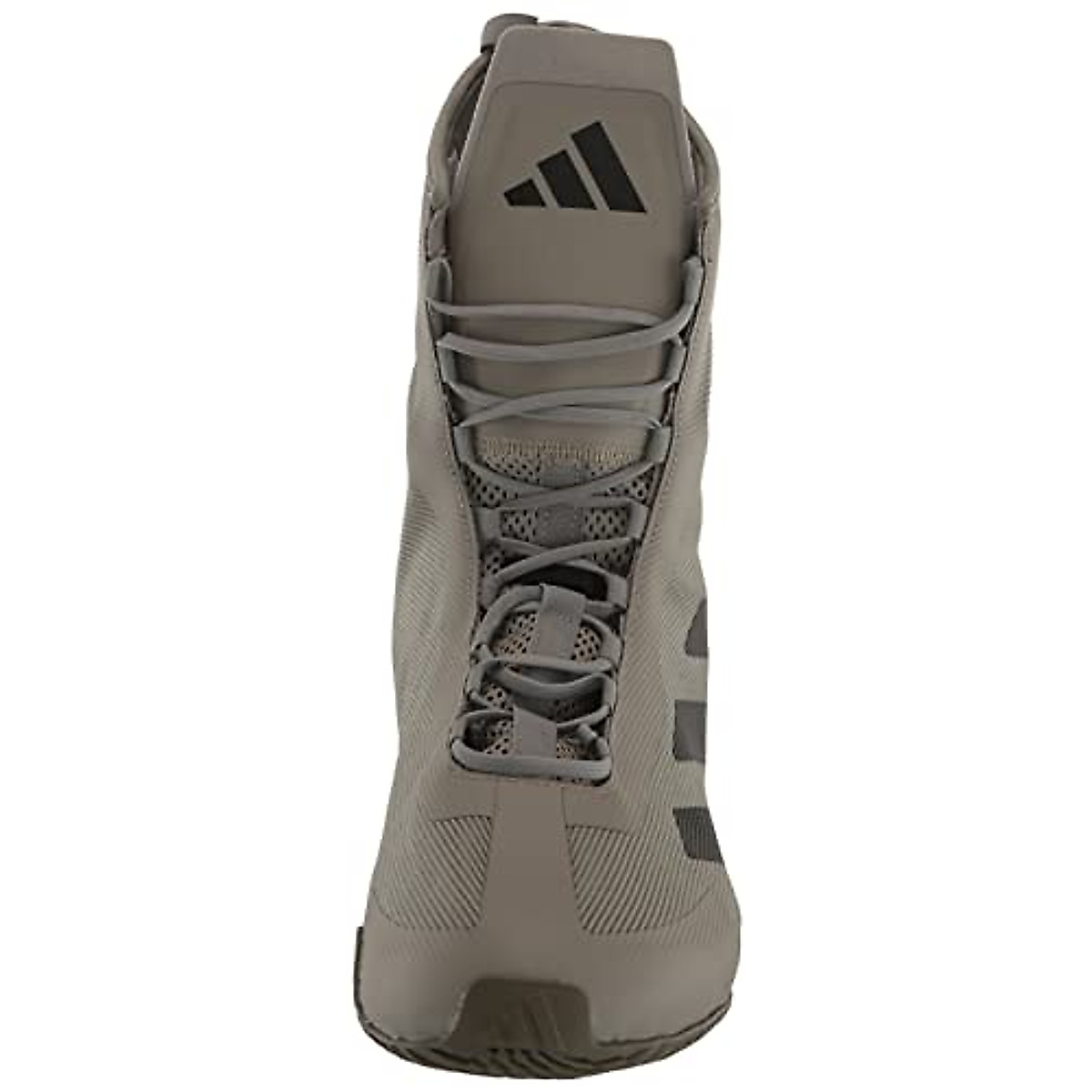 adidas Unisex Speedex Ultra Boxing Shoe, Silver Pebble/Black/Olive Strata, 10 US Men