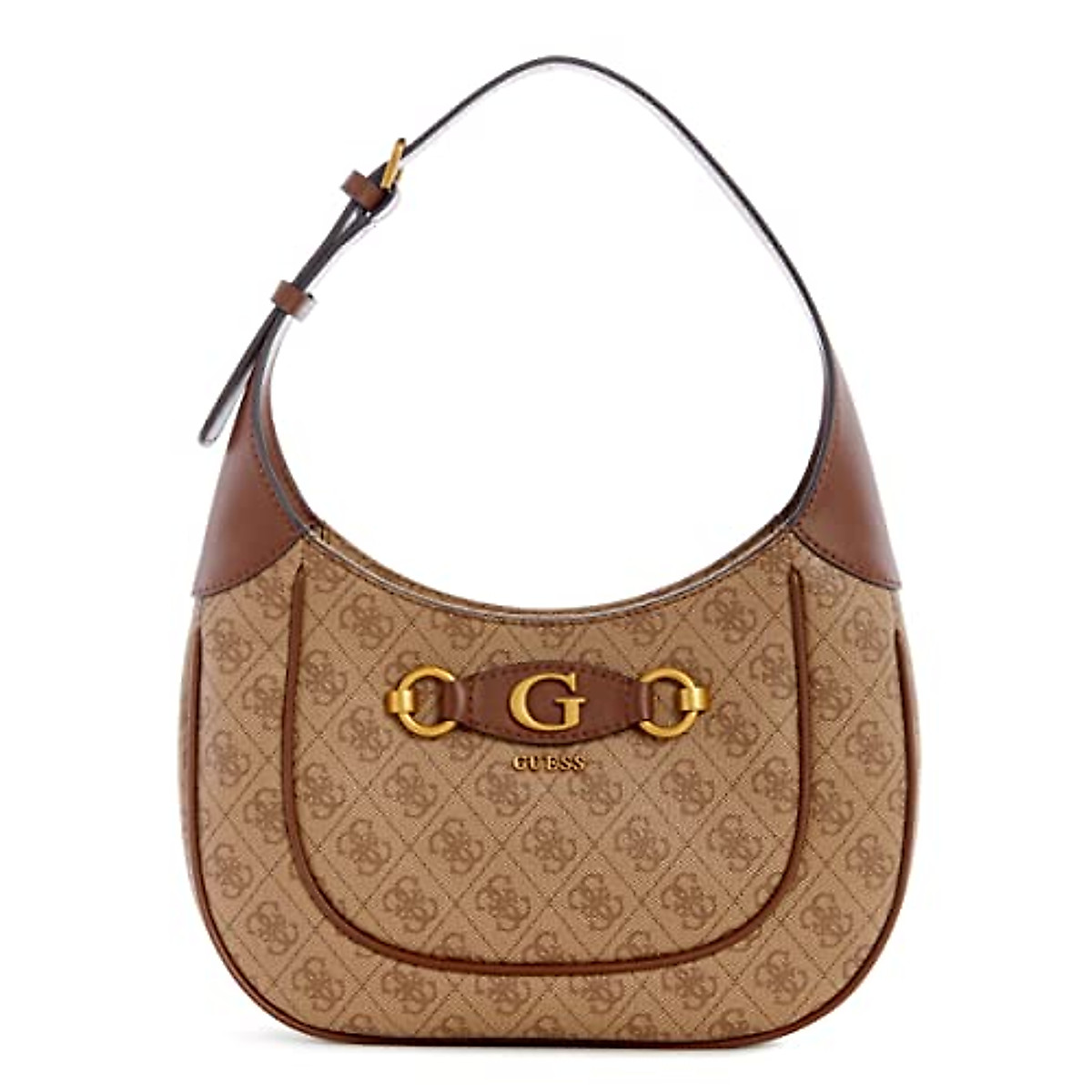 GUESS Izzy Hobo, Latte Logo/Brown