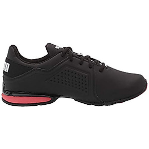 PUMA Men's VIZ RUNNER WIDE Sneaker, Puma Black-Puma White, 9.5