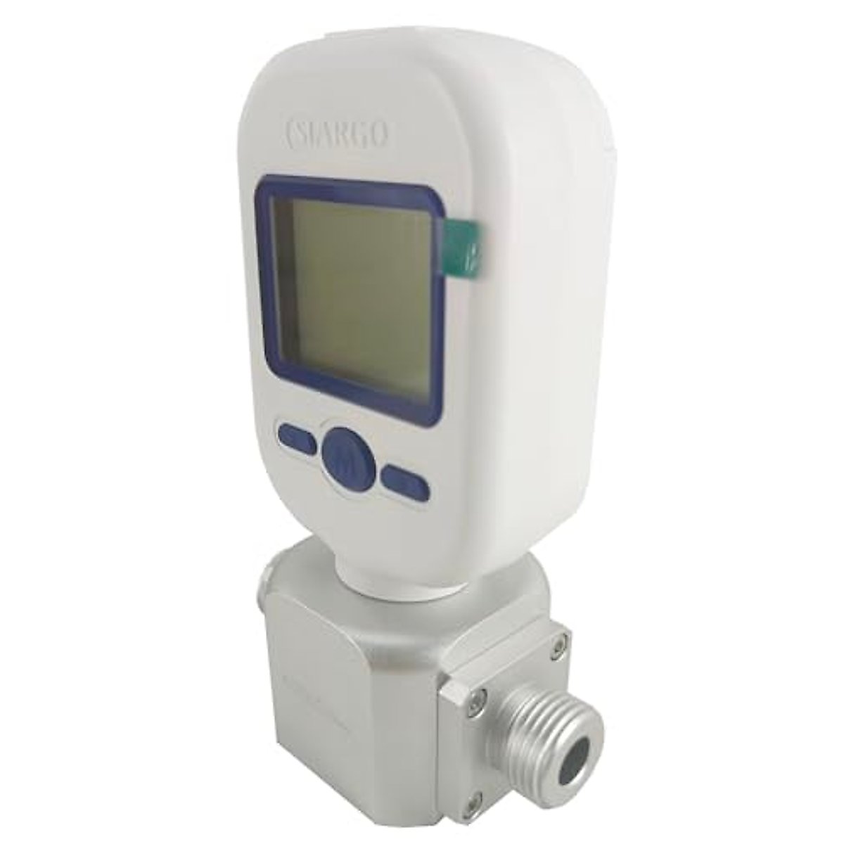 BHYIQI Gas Flow Meter Electronic Mass Air Flowmeter with Range 0 to 250L/Min Precision 士2.0+0.5FS% LCD Display