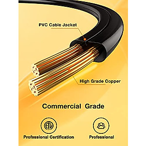 addlon 100FT(2-Pack*50FT) LED Outdoor String Lights with 30 Edison Vintage Shatterproof Bulbs, Commercial Grade Patio Lights, IP65 Waterproof for Balcony, Backyard and Garden, Warm White