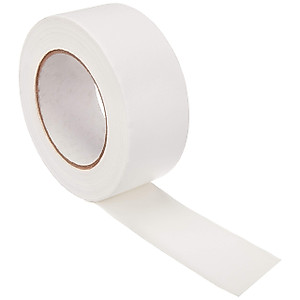 Amazon Basics No Residue, Non-Reflective Gaffers Tape - 2 Inch x 90 Feet, White