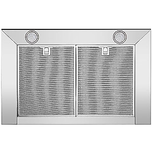 Blue Ocean 30" RHKE3 Stainless Steel Wall Mount Kitchen Range Hood | 760 CFM | LED Lights | PRO PERFORMANCE | LED Touch Panel w/Digital Clock | Ducted/Ductless Convertible Duct