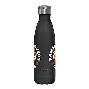 Maruchan Ramen LOVERS-1-MUMA0GZZYQ 17 oz Stainless Steel Water Bottle, 17 Ounce, Multicolored